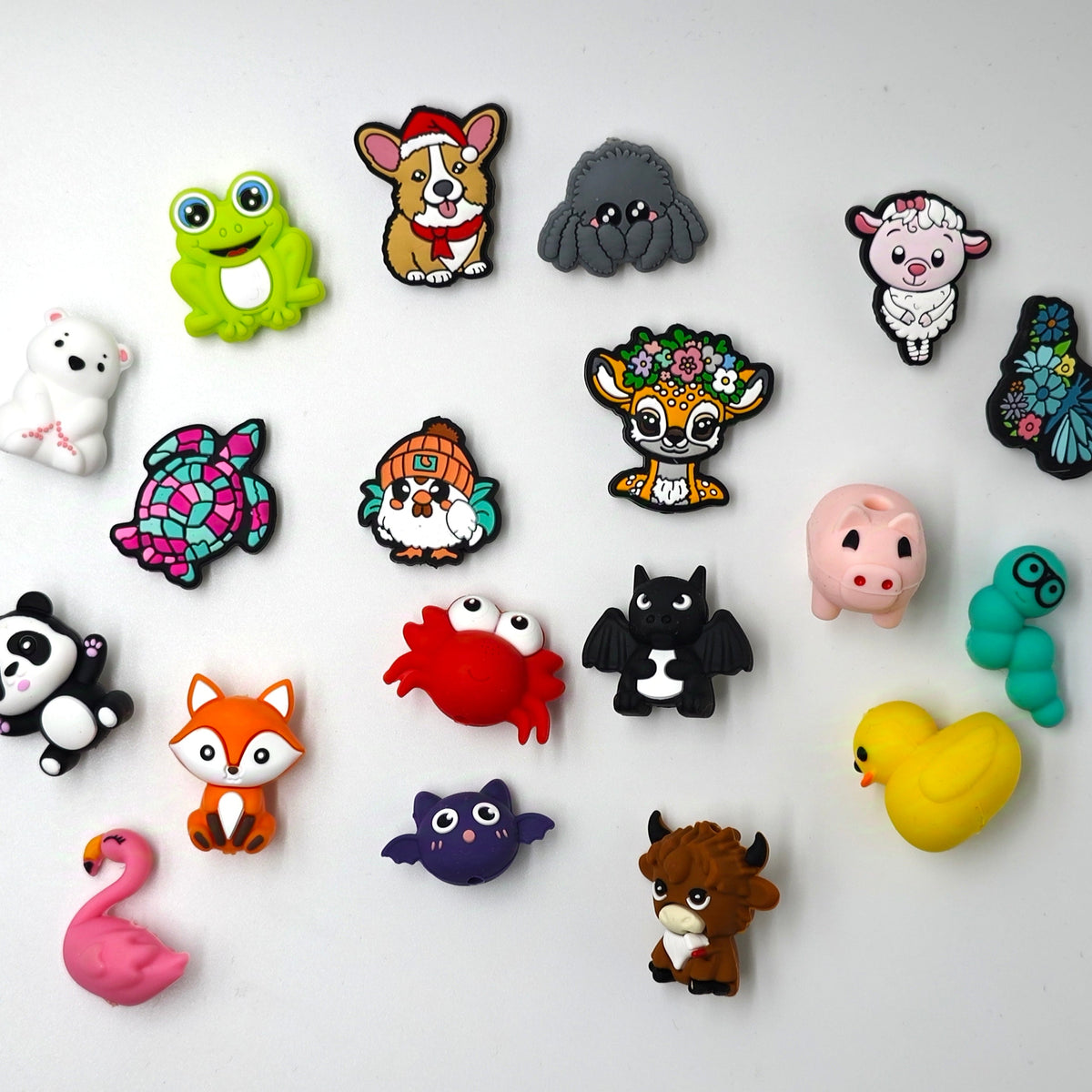 Animal themed focal beads-Happy diy hunting