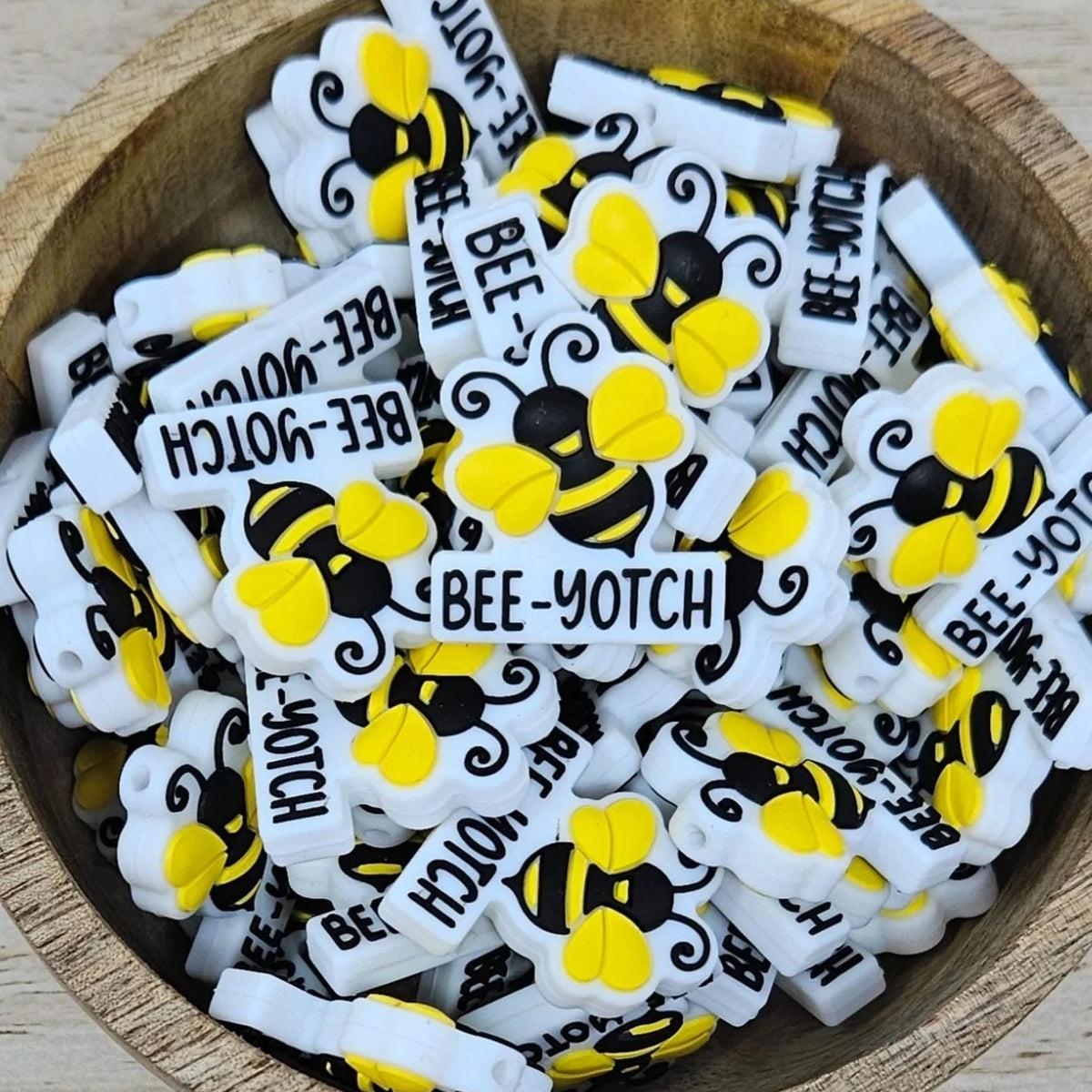 Bee Yotch Silicone Focal Beads – Focal Bead Shop