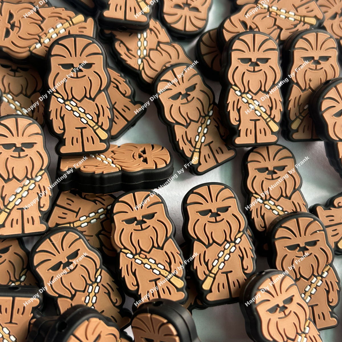 Star Harry Guy chew silicone focal beads – Happy diy hunting