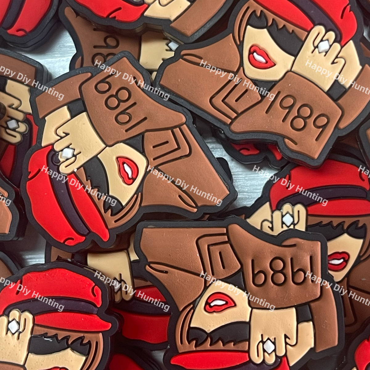 Singer Girl 1989 Celebrity& Singer Silicone Focal Beads – Happy diy hunting