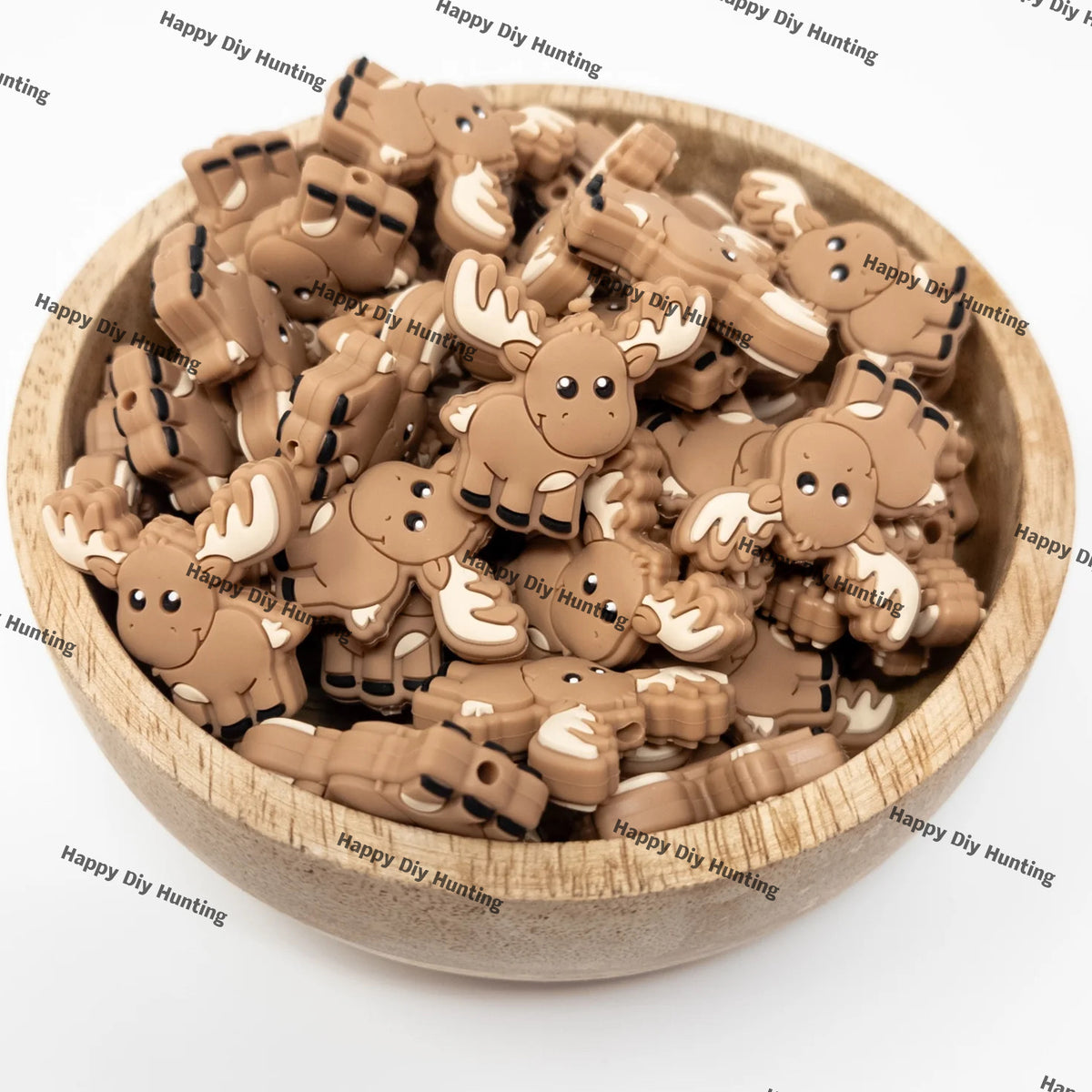 Moose Silicone focal beads wholesale, Silicone focal beads for pens ...