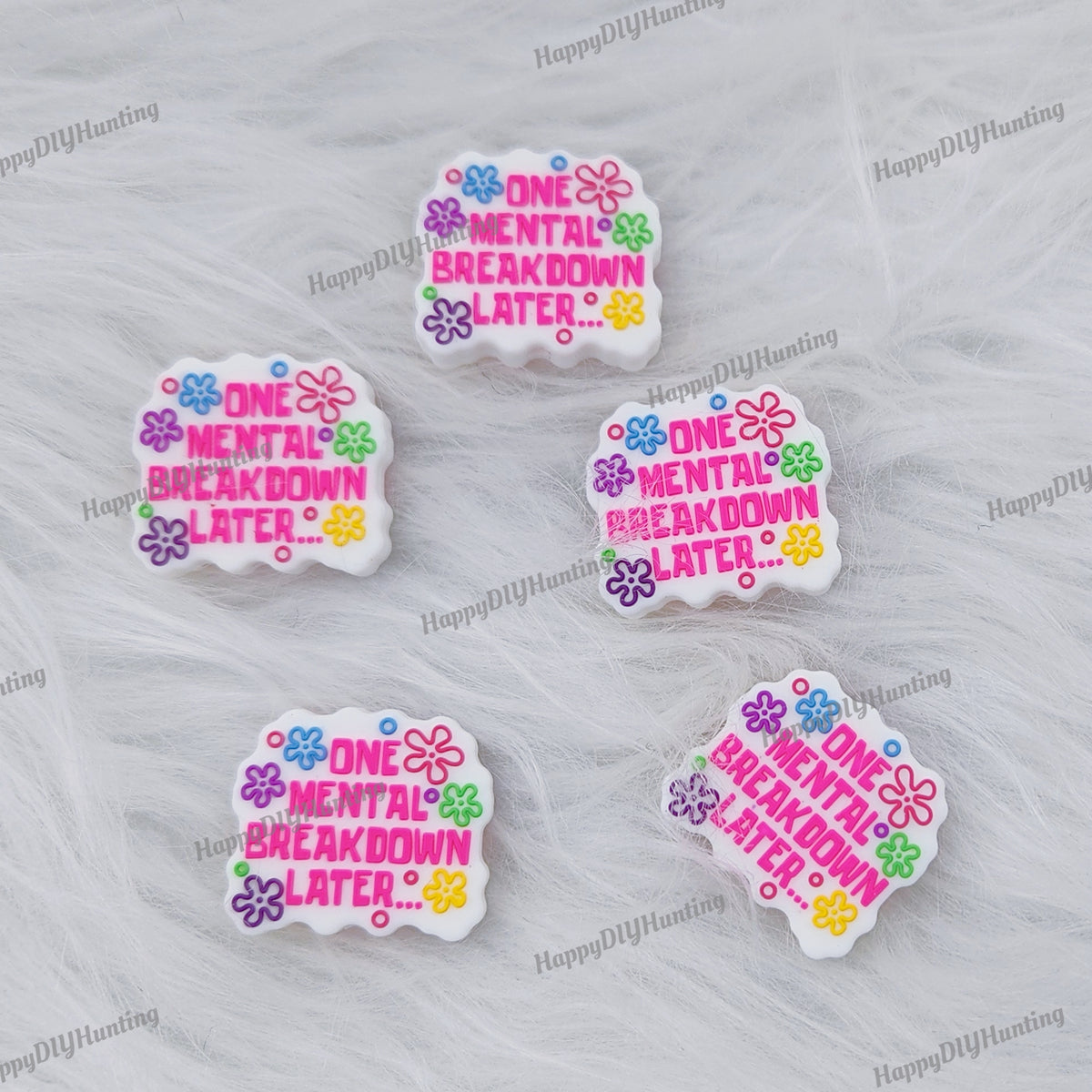 One Mental Breakdown Later Silicone Focal Beads Wholesale, Saying Foca ...